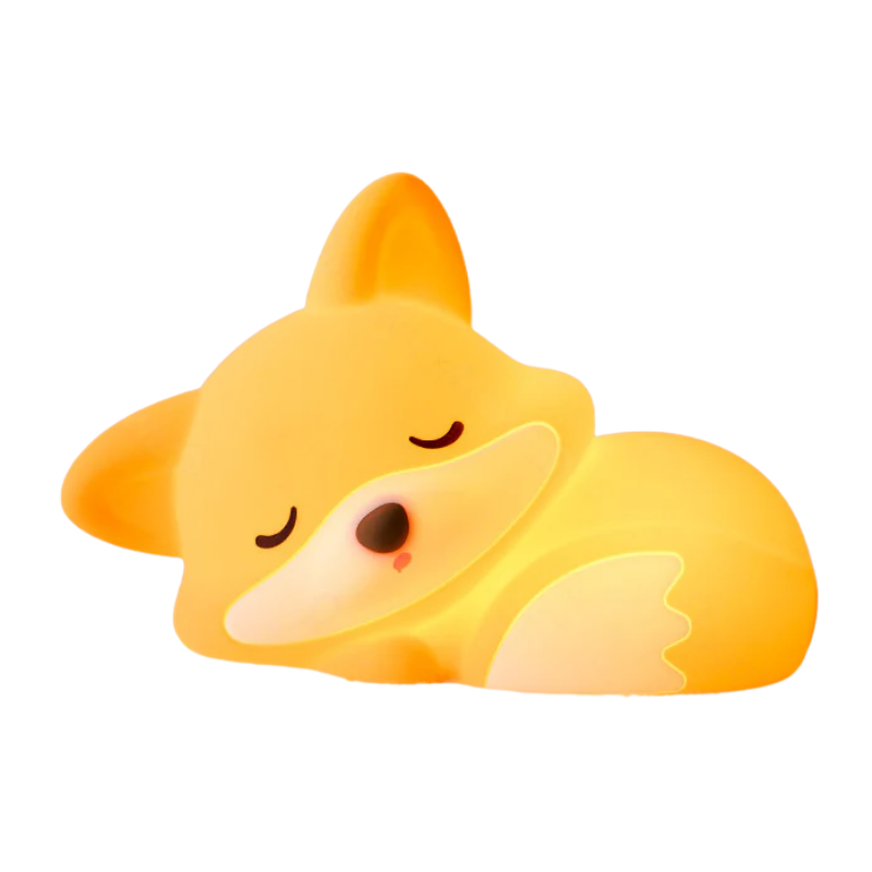 FoxGlow™ – Schattig Squishy Vos LED Nachtlampje – USB Oplaadbaar – Milo ...