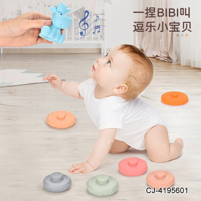 Export Baby Enamel Soft Rubber Jenga Chewable Soft Rubber Baby Bathroo ...