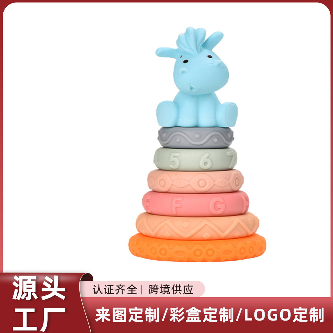 Export Baby Enamel Soft Rubber Jenga Chewable Soft Rubber Baby Bathroo ...